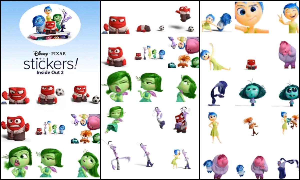 Así puede obtener el paquete de 'stickers' de 'Intensamente 2' para ...