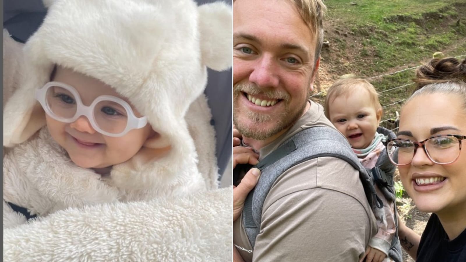 Los ojos de esta bebé deslumbraron al mundo por su hermoso color azul y ...