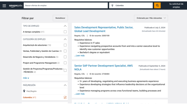 Amazon tiene vacantes para colombianos: estos son los cargos a los que ...
