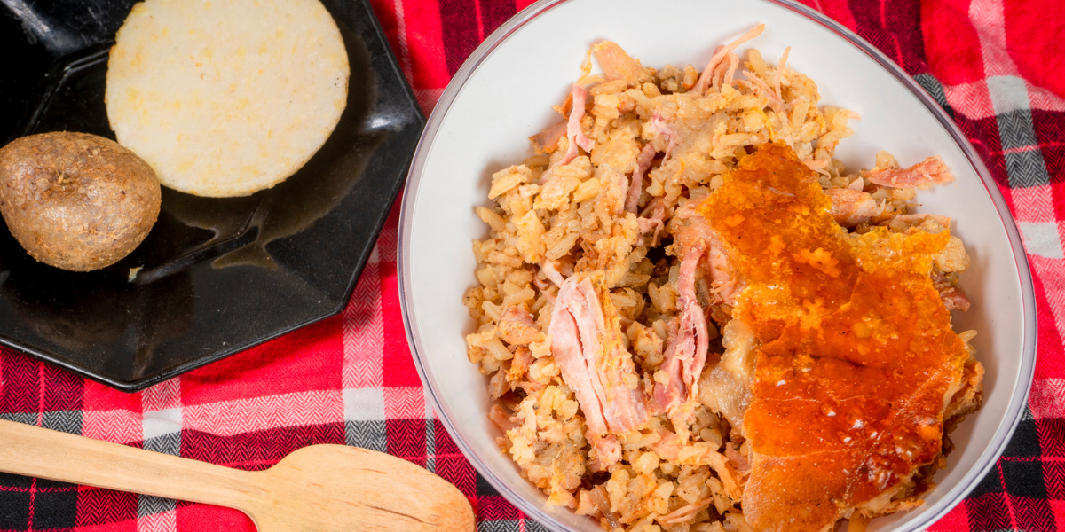 Lechona colombiana, reconocida como el mejor plato de cerdo en el mundo