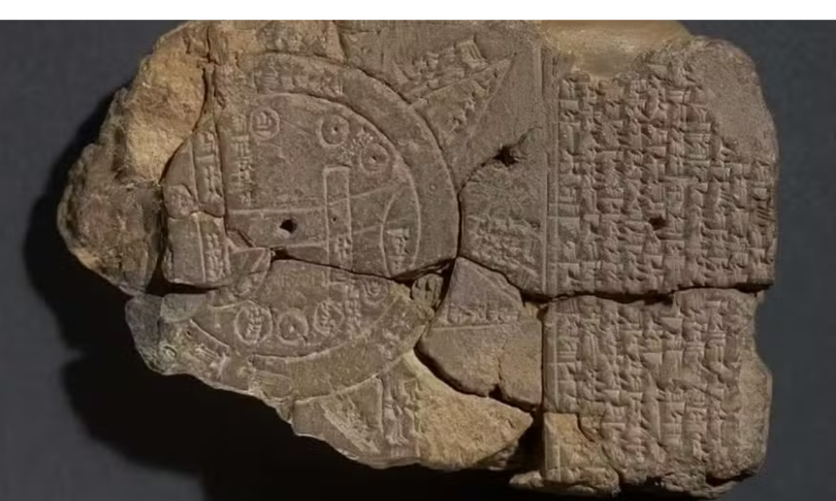 Un mapa babilónico de 3.000 años de antigüedad revela la supuesta ...