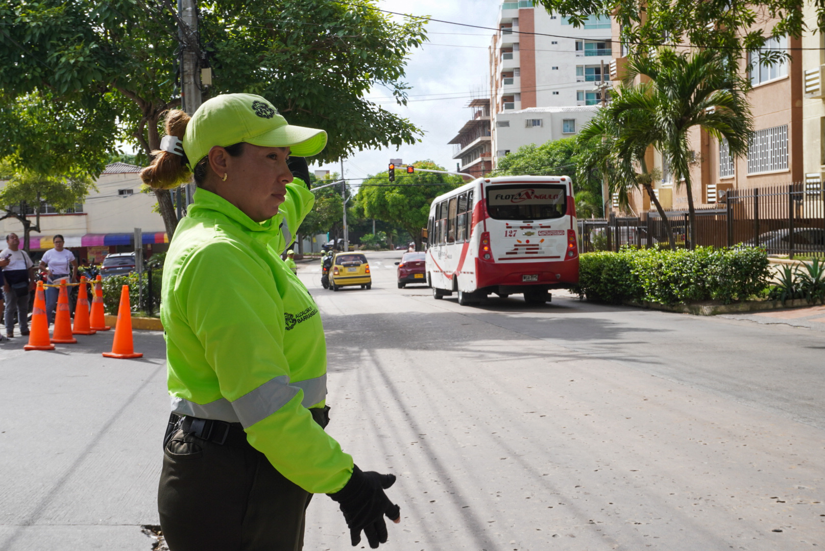 Restricción de parrillero hombre en Barranquilla