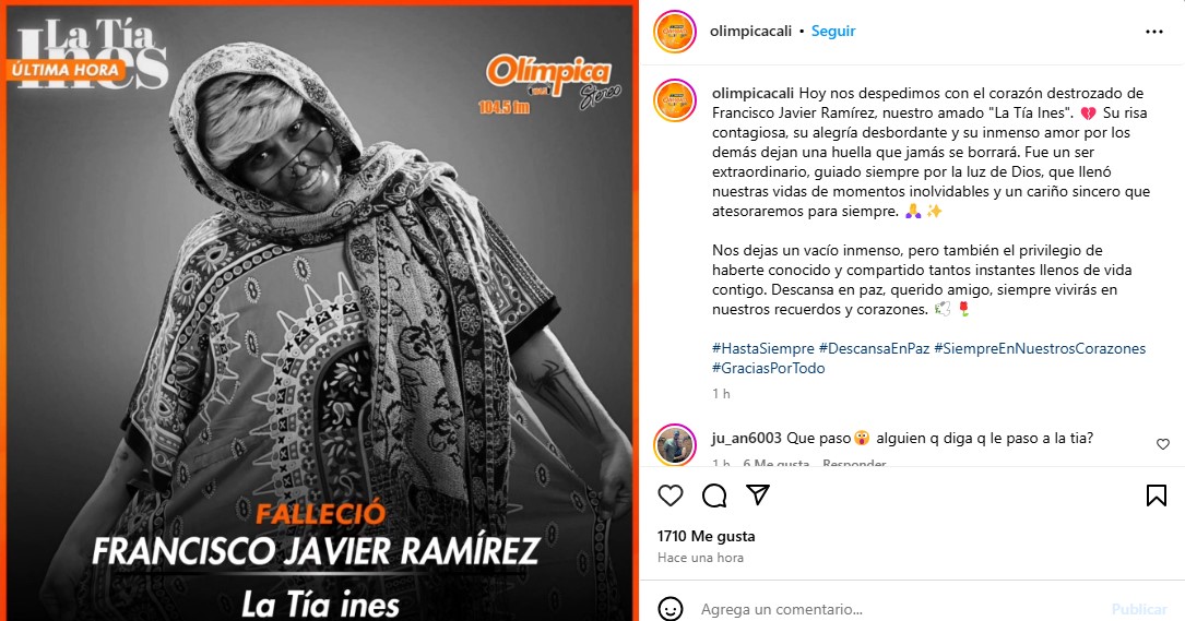 Murió el locutor Francisco 'Paco' Ramírez, conocido por su personaje de ...