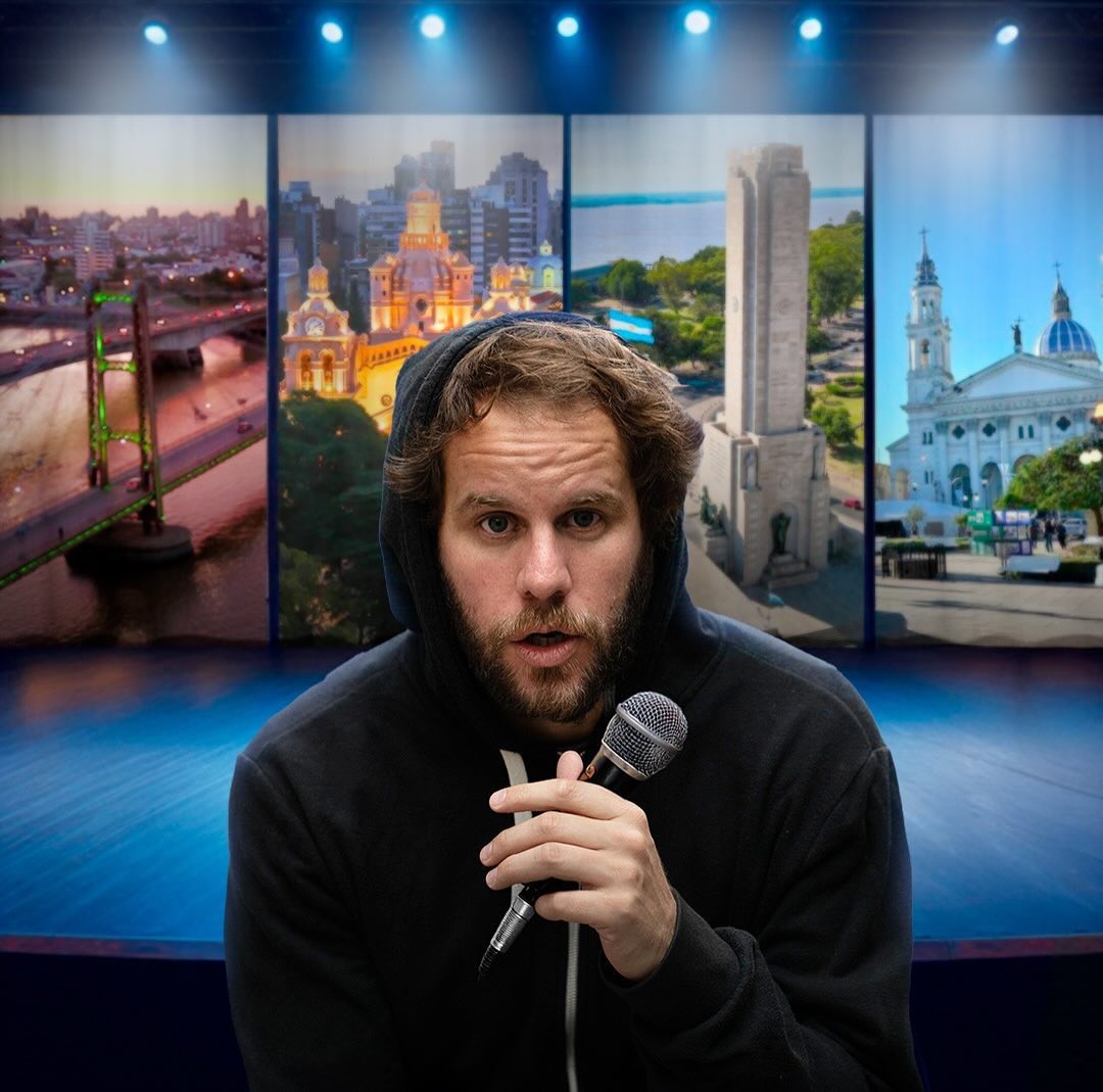 Nicolás de Tracy, el comediante argentino, se presenta esta noche en Bogotá