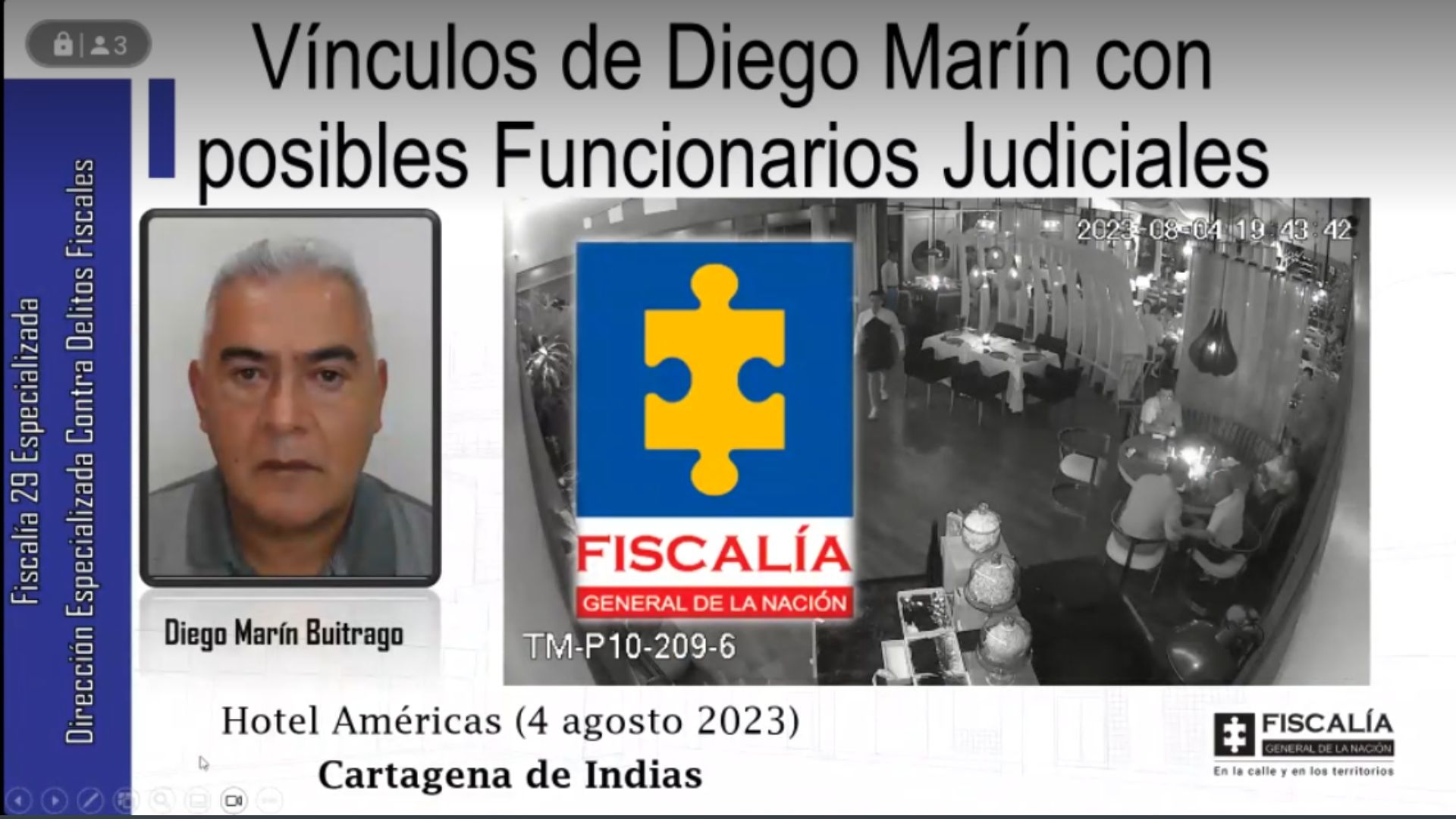 Atención: CTI allanó lujosa mansión del 'zar del contrabando', Diego Marín, en Guaymaral