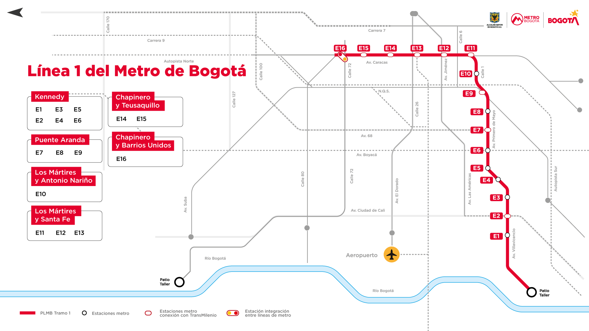 Así será cada piso de las estaciones del metro de Bogotá: algunos con conexión a Transmilenio