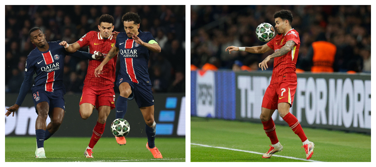 Luis Díaz, presente en la gran victoria de Liverpool de visita al PSG ...