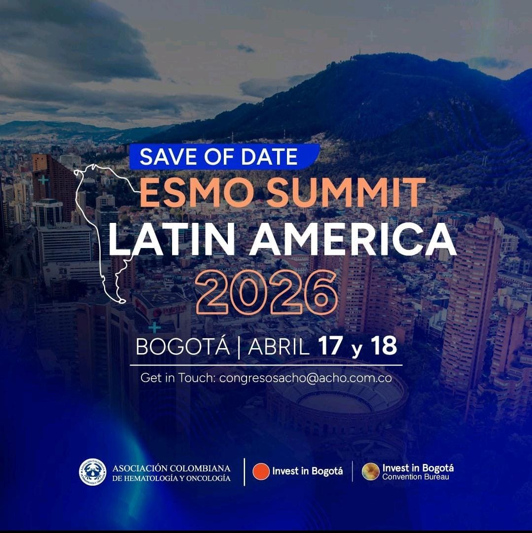 Bogotá albergará el ESMO Summit Latin America 2026: es un evento de ...