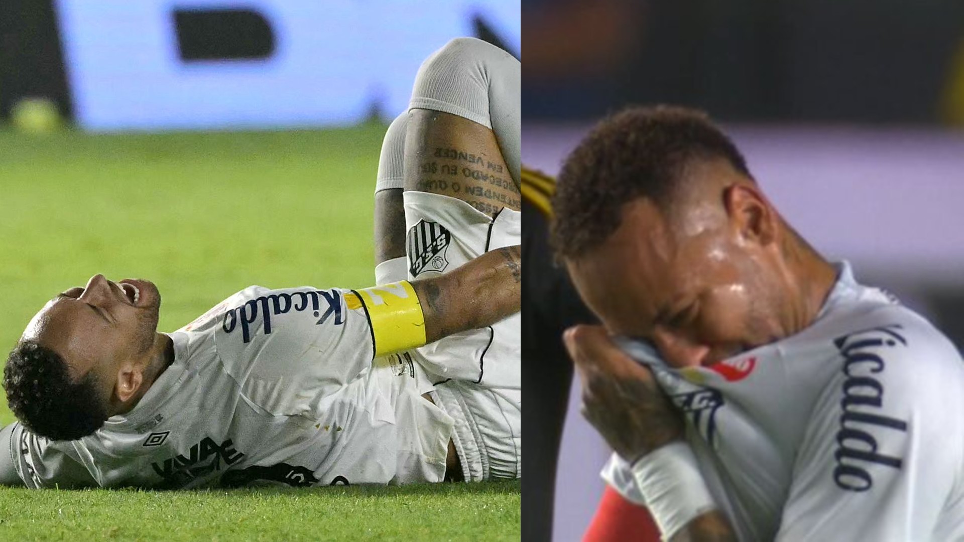 Neymar, en la mala en Brasil y el Santos sufre: se confirmó la gravedad de su lesión tras salir ...