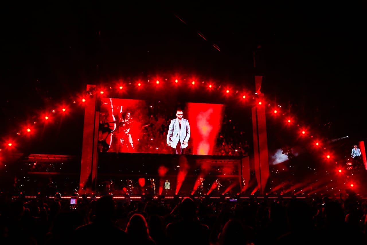 Maluma puso a Bogotá en el mapa con un concierto histórico en El Campín