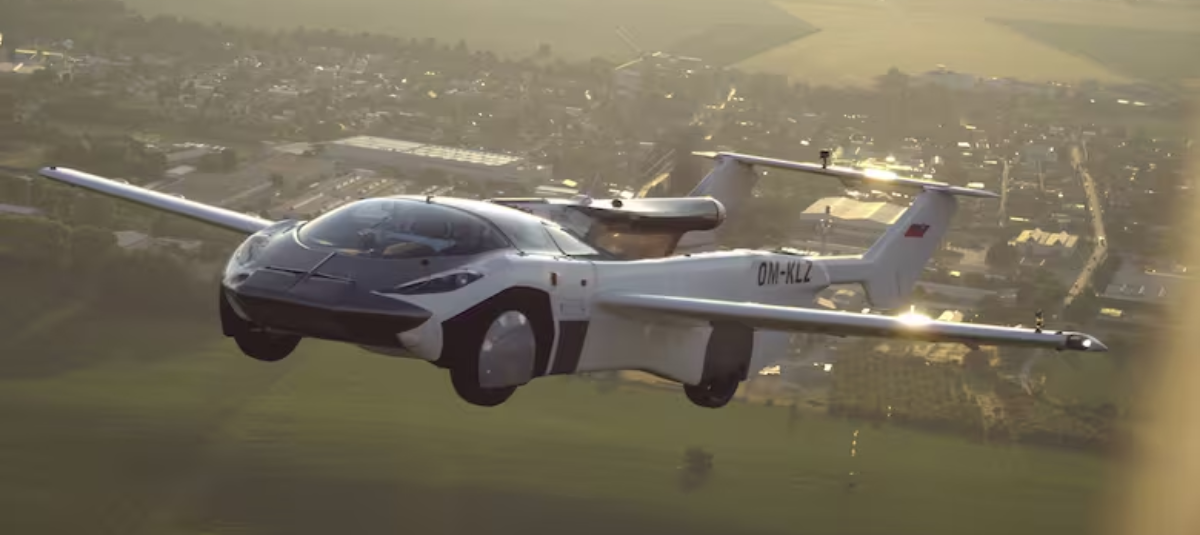 Así es el AirCar, el primer carro volador con alas y ruedas que llegaría al mercado en 2026 ...