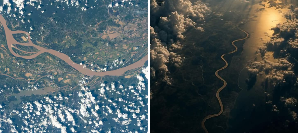 La Nasa comparte fotografía compuesta del Amazonas y su imponente ...