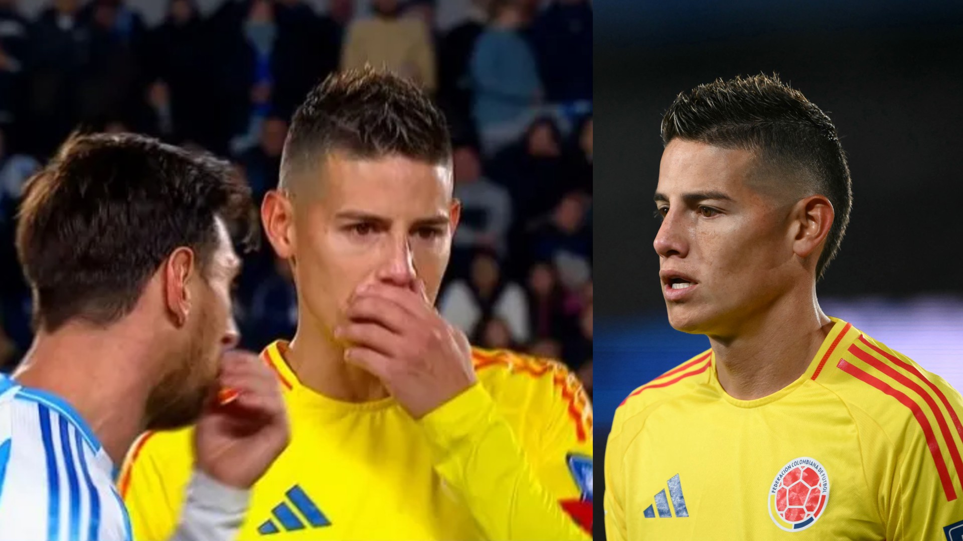 Tenso cruce entre Lionel Messi y James Rodríguez: este fue el reclamo ...