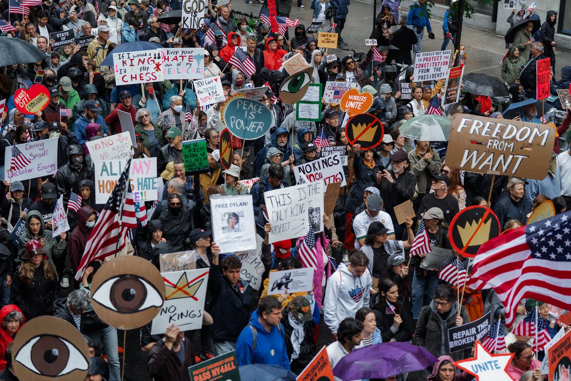 Las calles de Estados Unidos se llenan con masivas protestas del 'Día ...