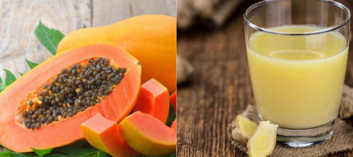 Los beneficios del agua de papaya con jengibre para la salud: una bebida potente que desintoxica ...