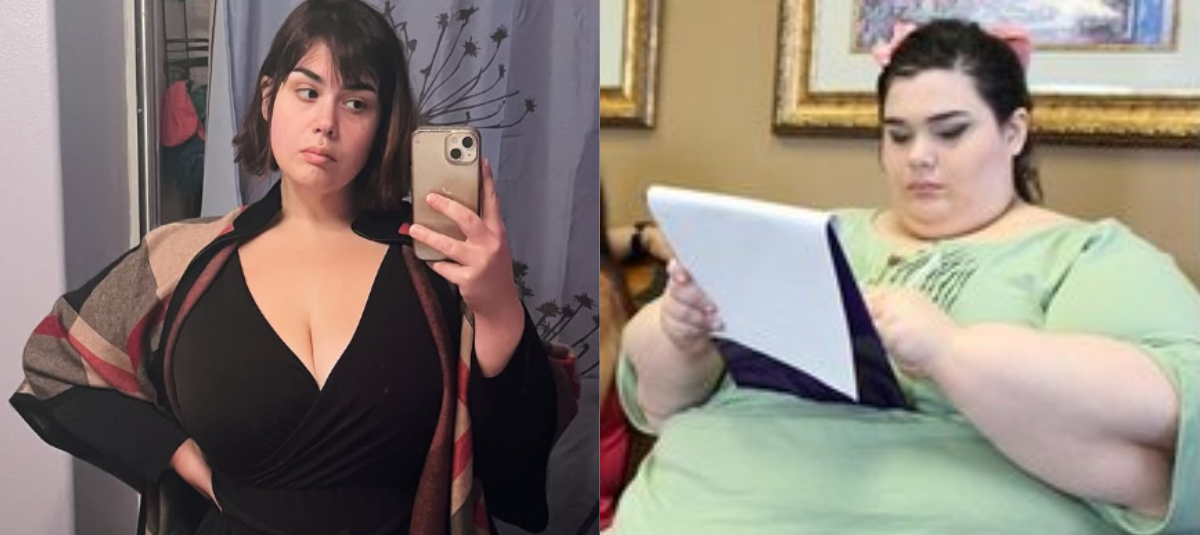 Amber Rachdi pesaba 300 kilos, intentó hacer dieta y ejercicio, pero no ...